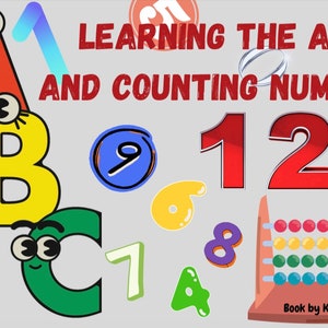 Learning the ABC and Counting 123 Printable - Etsy