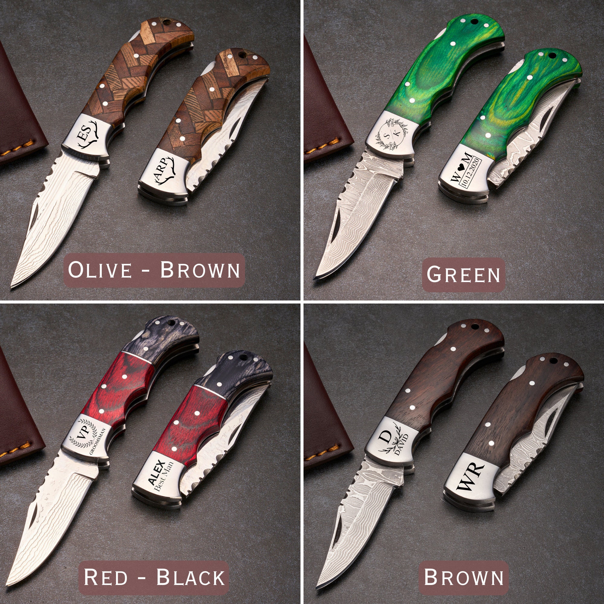 Firefighter Gift, Personalized Pocket Knife, Fireman Gift for Him ...