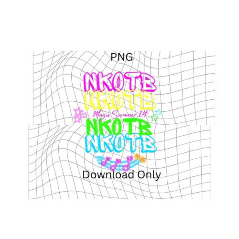 NKOTB, New Kids on the Block Inspired, Instant Download, Magic Summer ...