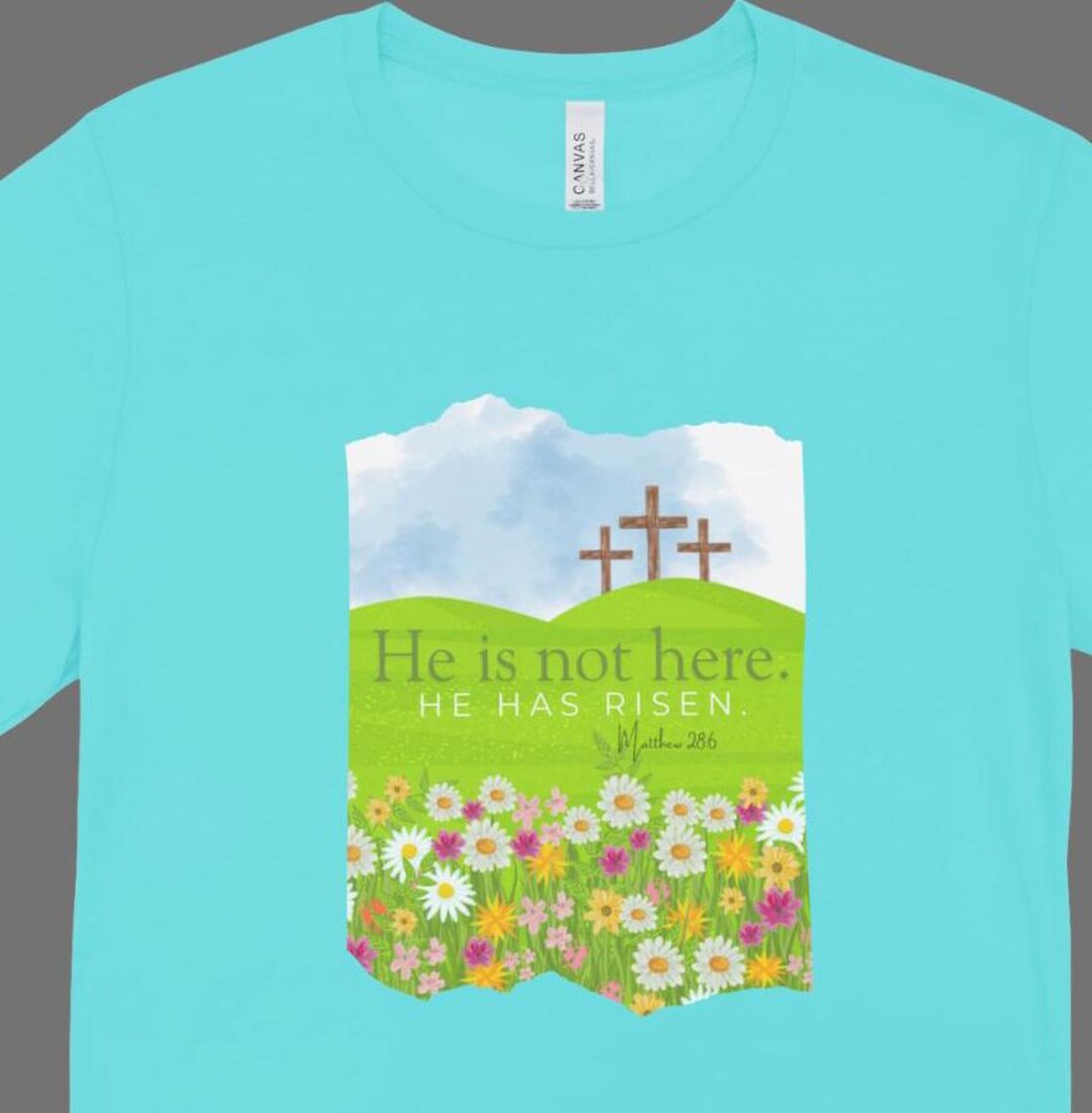 He is Not Here Easter Transparent PNG Download Image. Jesus, Risen ...