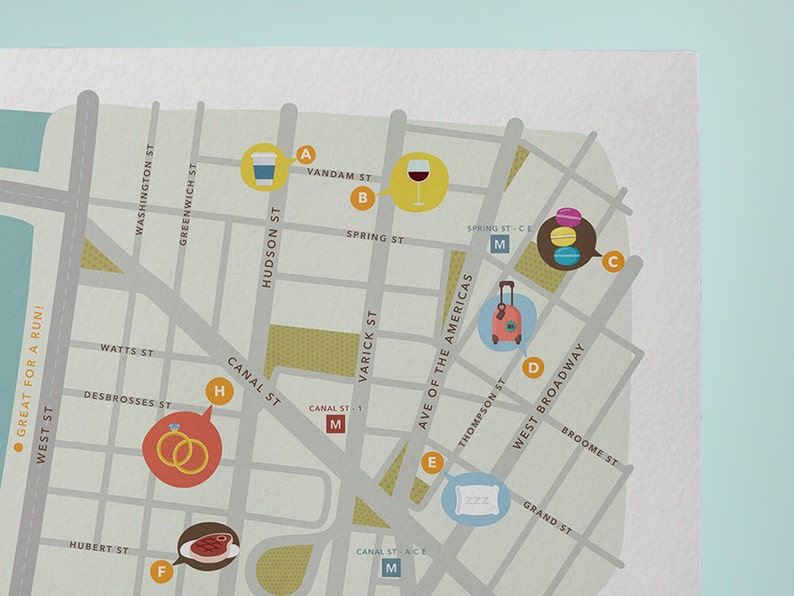 Welcome to Our City Graphic Personalized Wedding Street Map - Custom ...