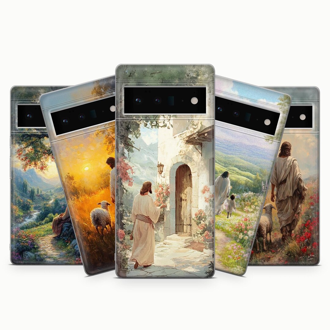 Jesus Phone Case Christ God Christian Cover for Pixel 10, 9, 8pro, 8 ...