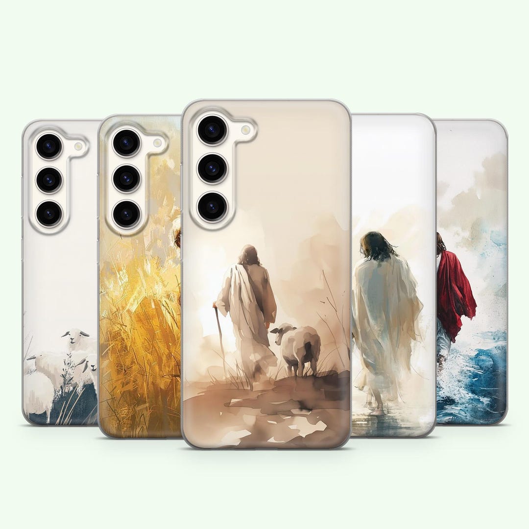 Jesus God Phone Case Psalm Christian Cover for Samsung S25edge, S24 ...