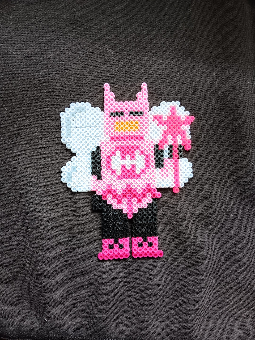 Pink Fairy Lego Batman Perler Bead Fridge Magnet - Etsy