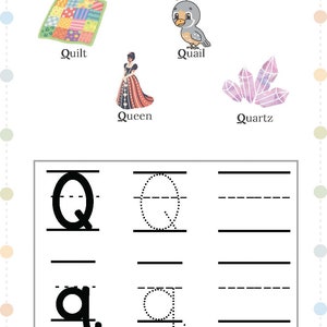 Alphabet Tracing Practice Word Recognition Letter Photos Printable ...