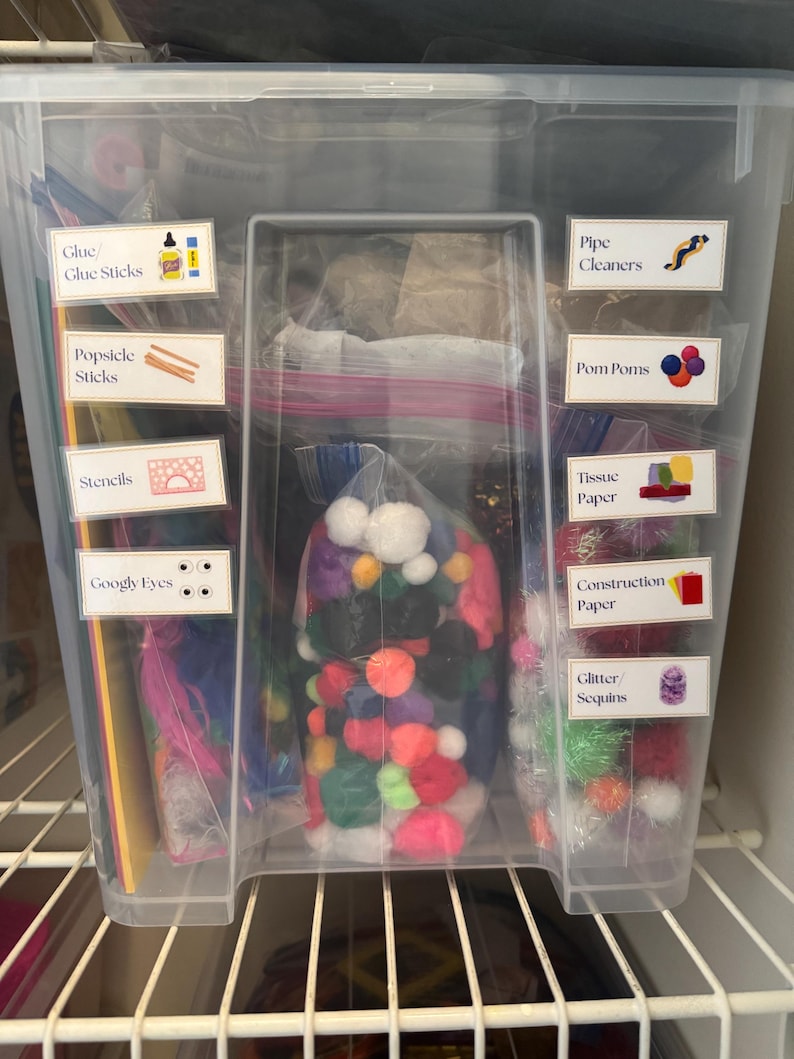 Craft Labels | Craft Supply Labels - Etsy