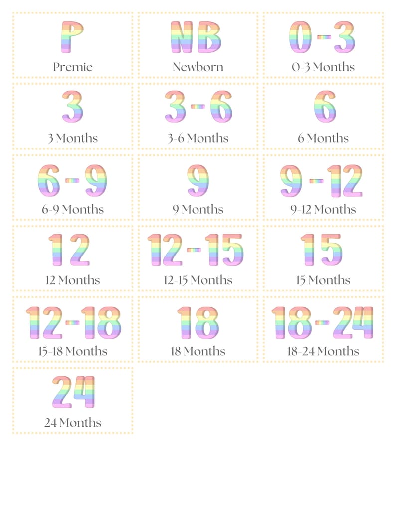 Baby Clothes Labels | Clothing Labels | Clothing Labels | Black & White ...