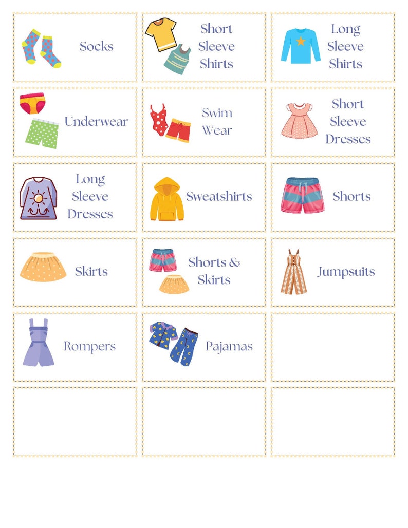 Clothes Labels Clothing Labels Kids Clothing Labels Baby Clothing ...