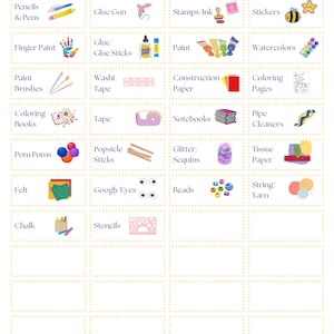 Craft Labels | Craft Supply Labels - Etsy