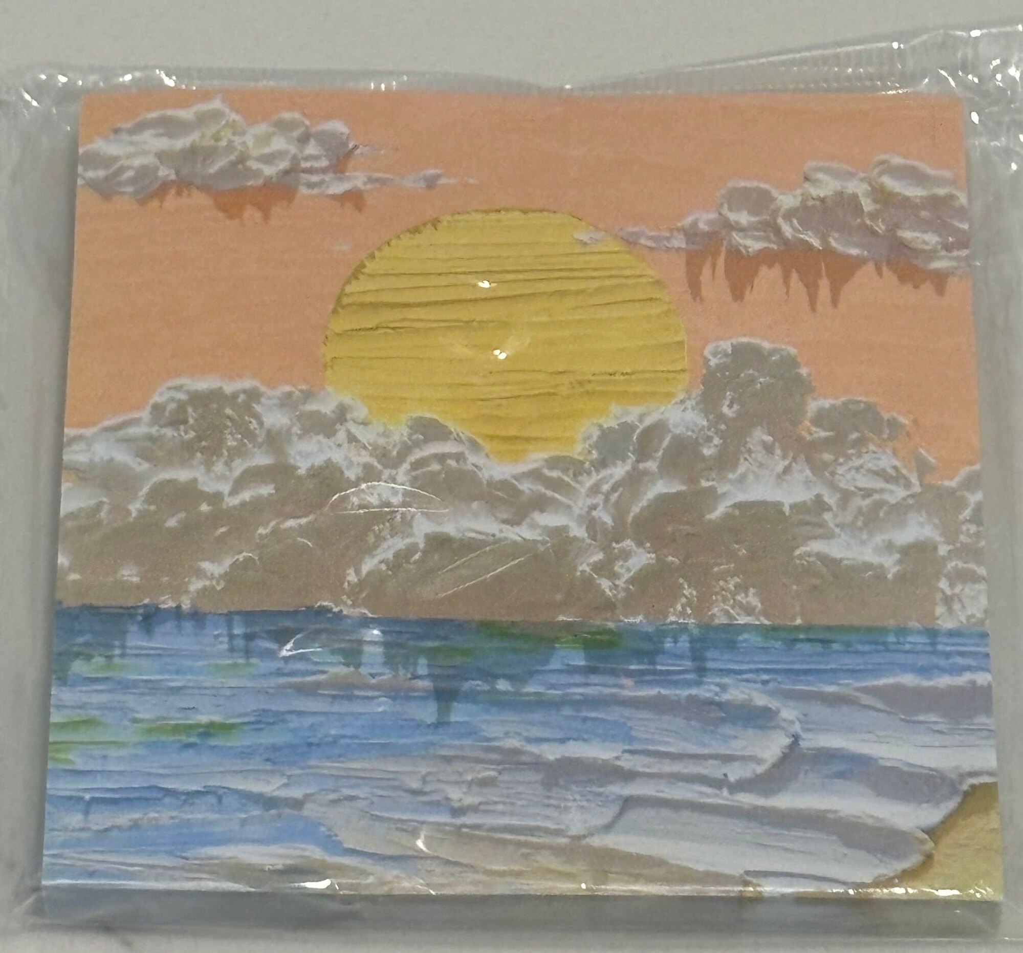 Oil Painting Sticky Notes Set of 5 - Etsy