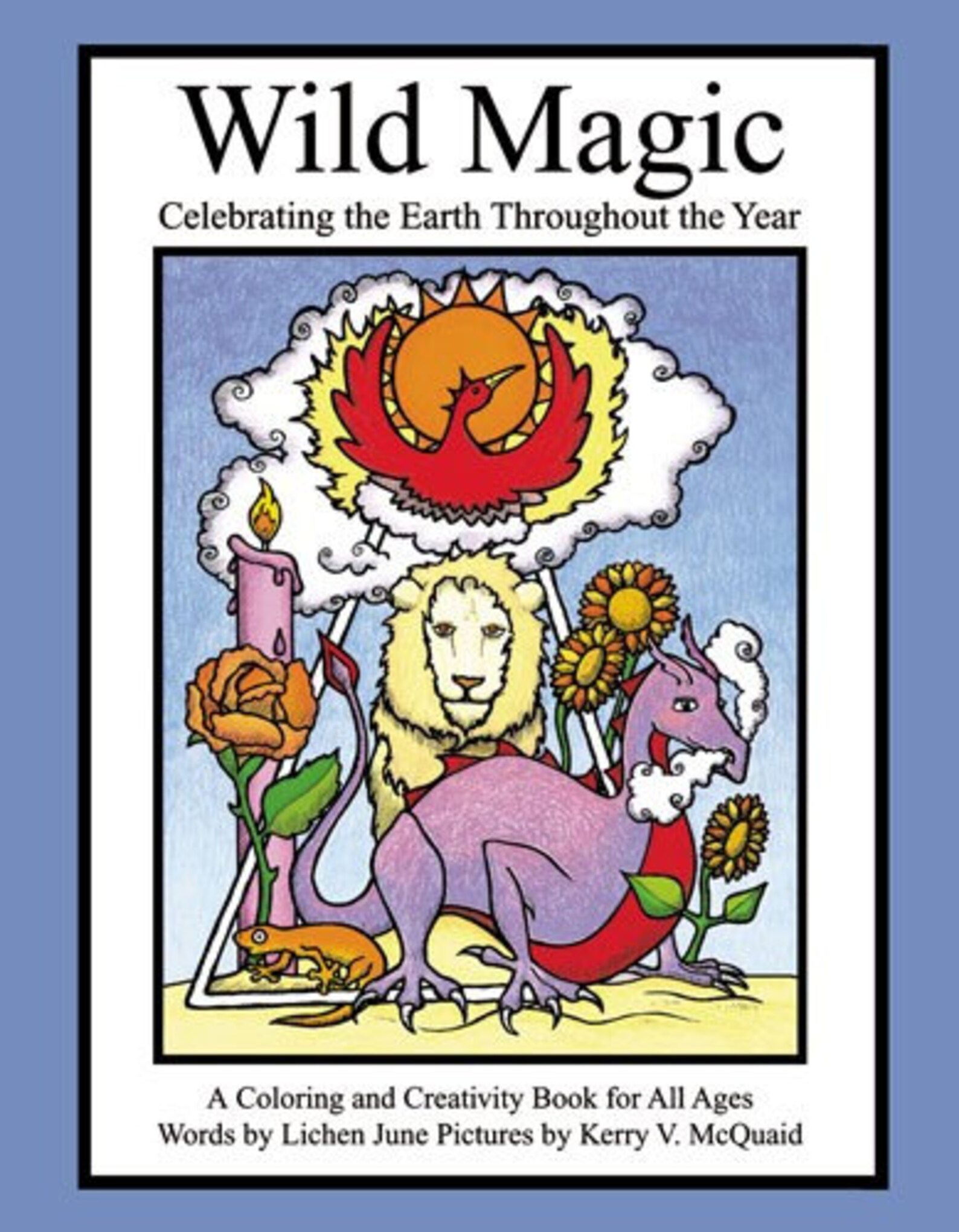 Wild Magic, Celebrating the Earth Throughout the Year, A Coloring and ...