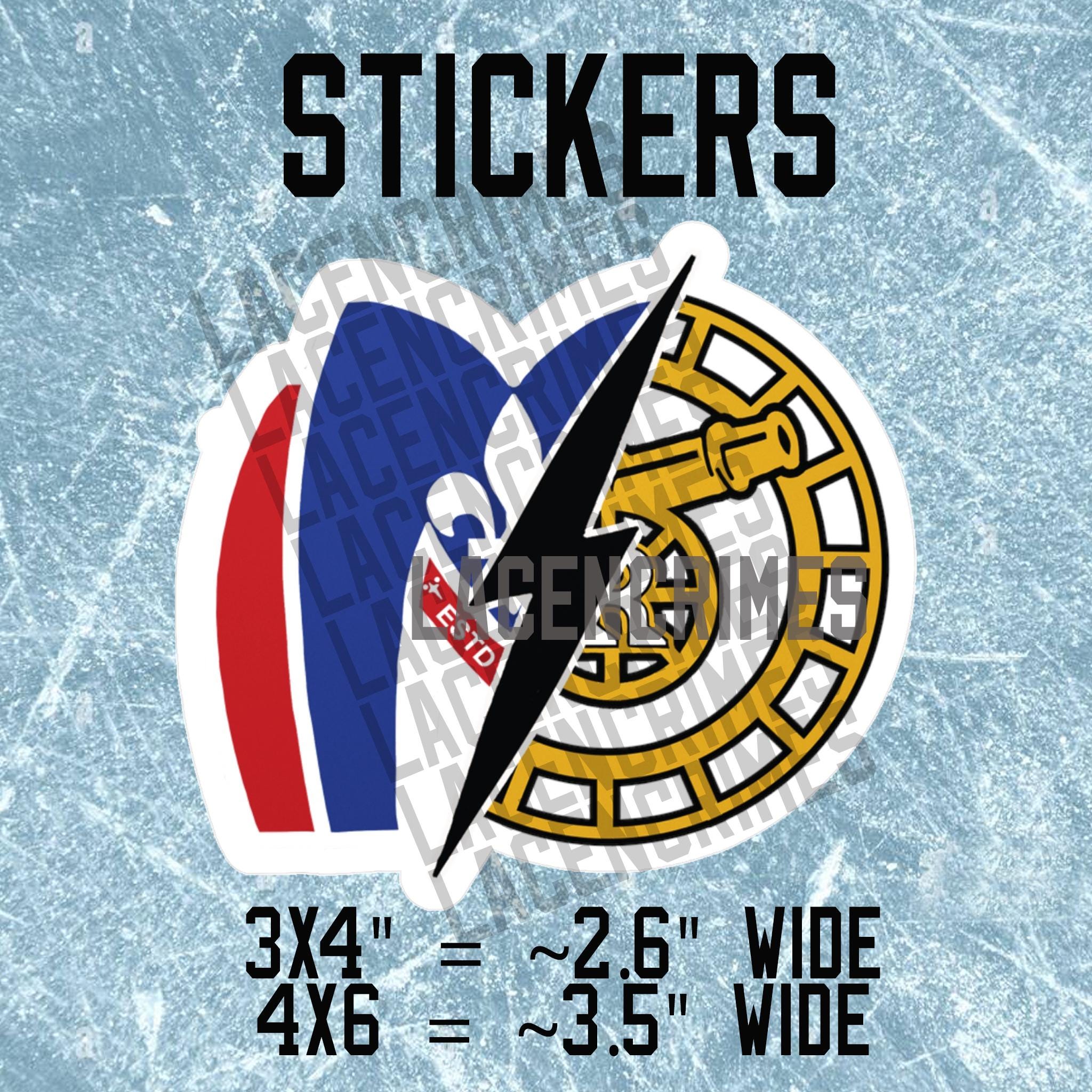 Heated Rivalry Stickers - Game Changers - Dual Logos - Boston Raiders ...