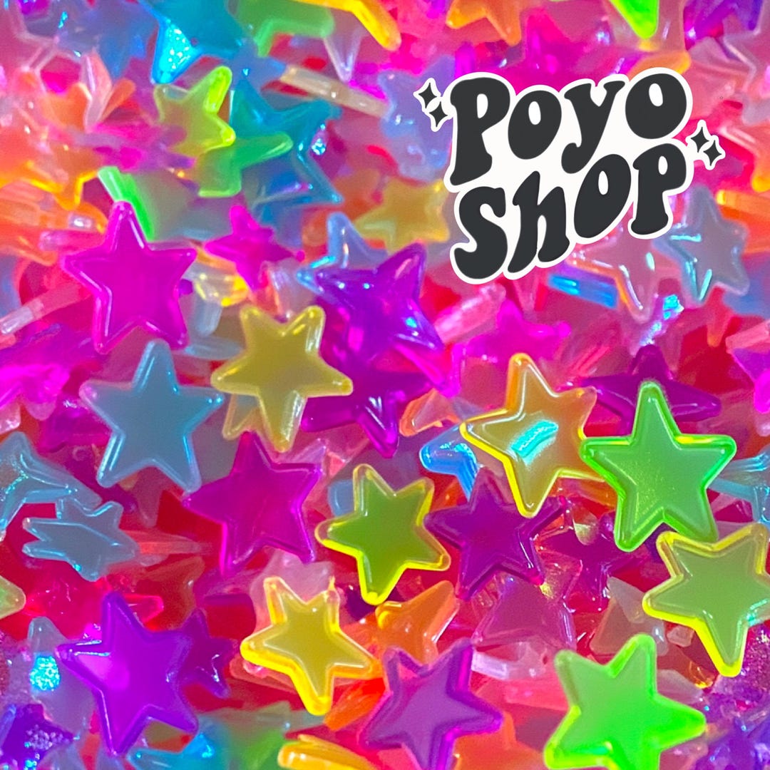 3D Rainbow Plastic Stars Seamless Pattern Fabric Sublimation Download ...