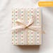 Heart Pinstripe Valentine's Seamless Pattern Design in Cream - Etsy