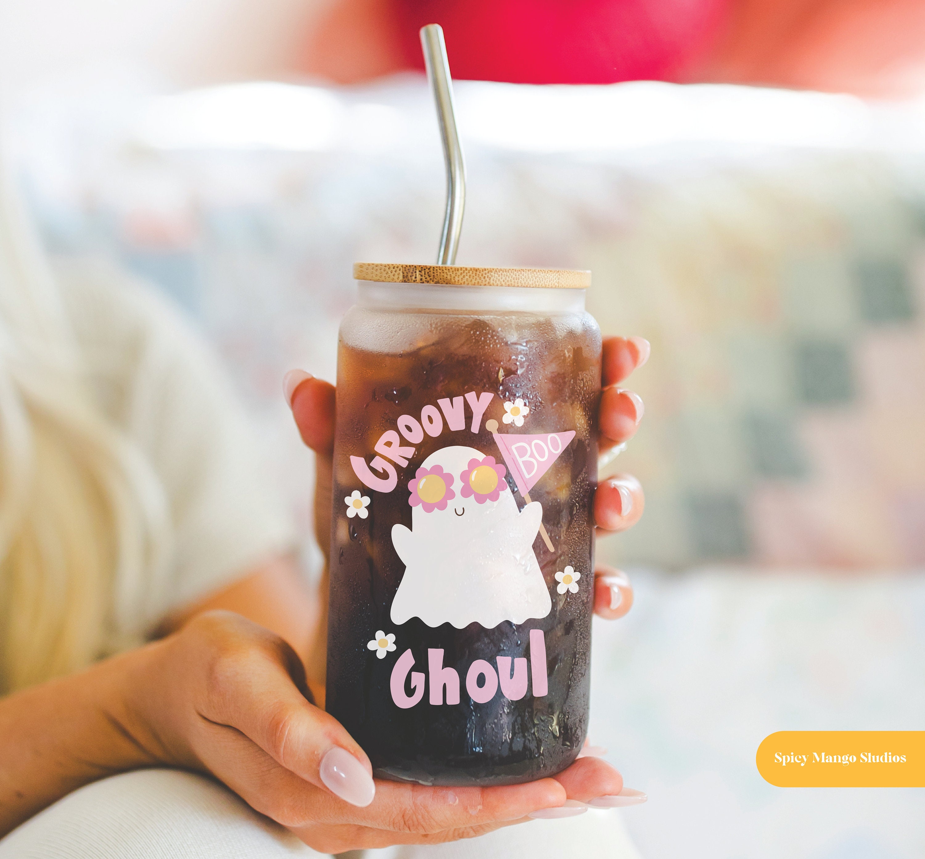 Groovy Ghoul Transparent PNG Sublimation - Etsy