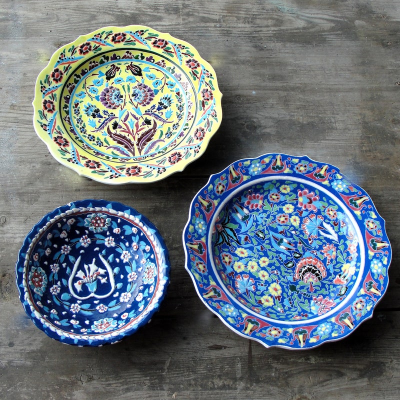 Kutahya Pottery - Etsy