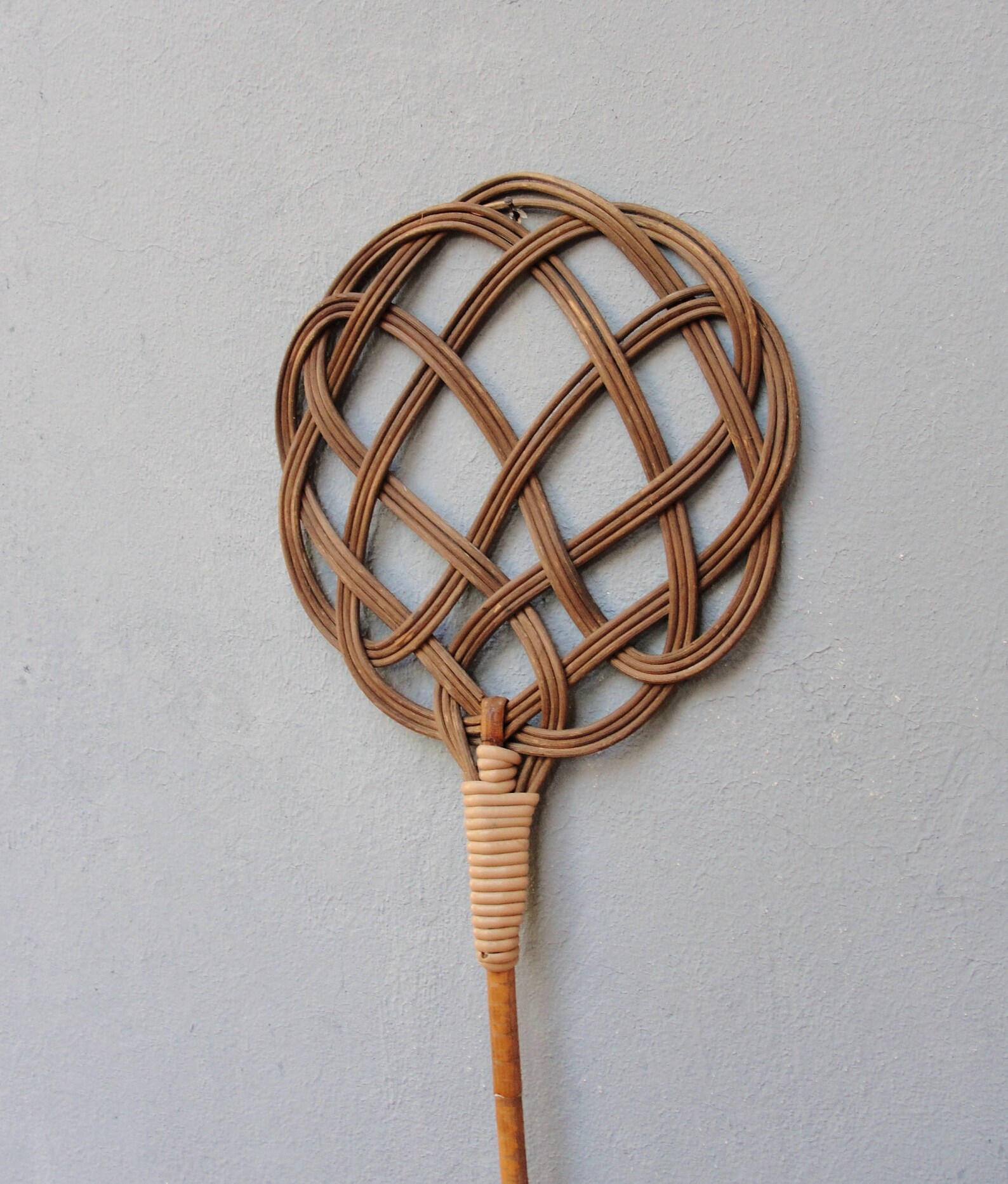 Antique Carpet Beater Rattan Celtic Knot Rug Beater 1910's - Etsy