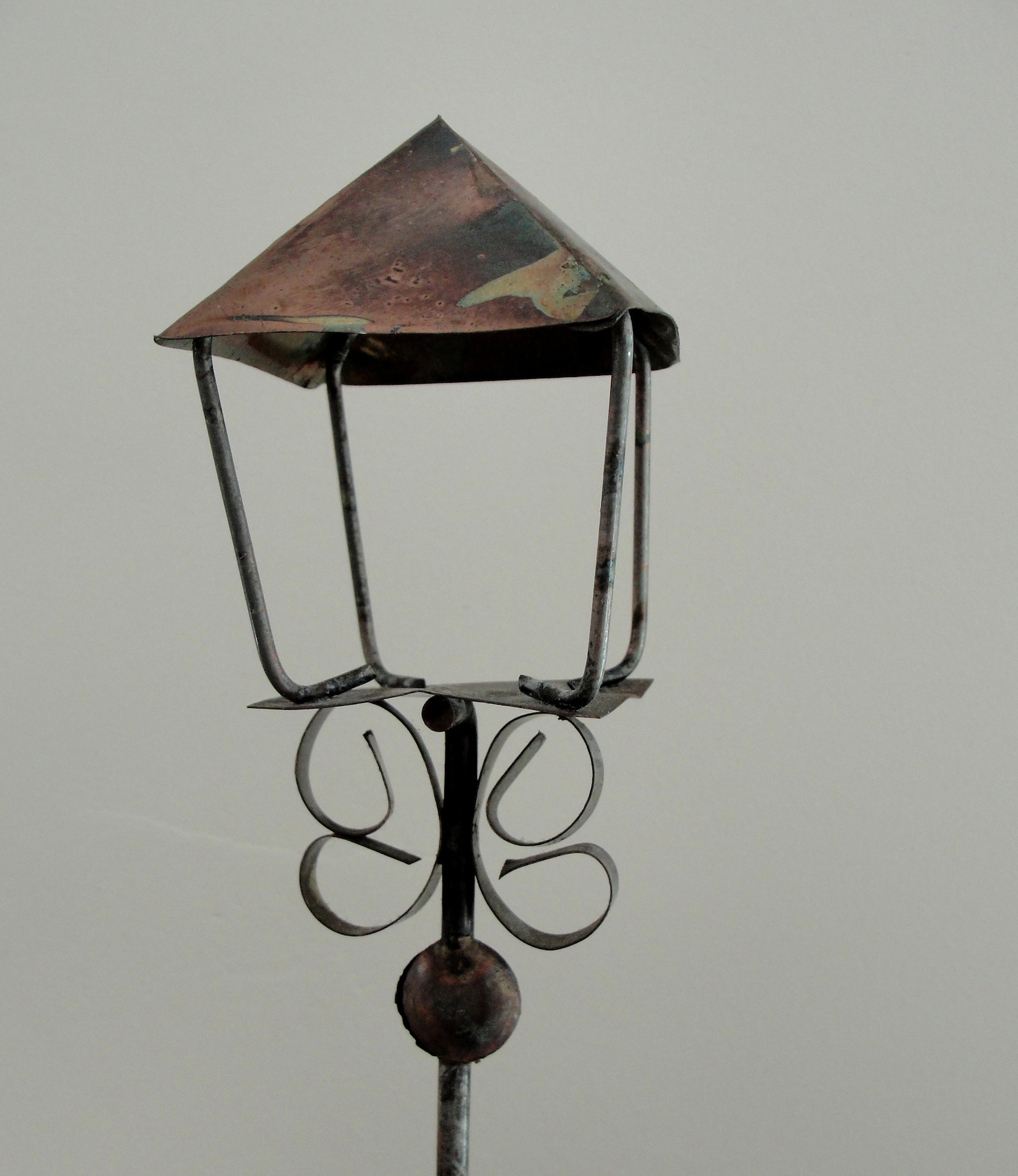 Vintage Brass Mailbox and Street Lantern Brass Statue Postal - Etsy