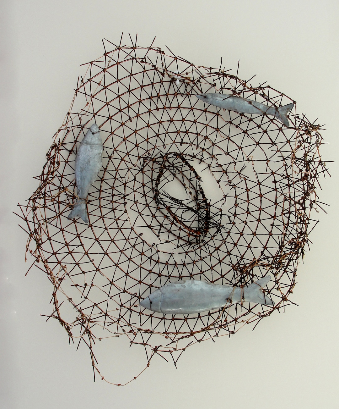 Ghost Net Art Installation, Fishing Net, Abstract Art, Beach Finds ...