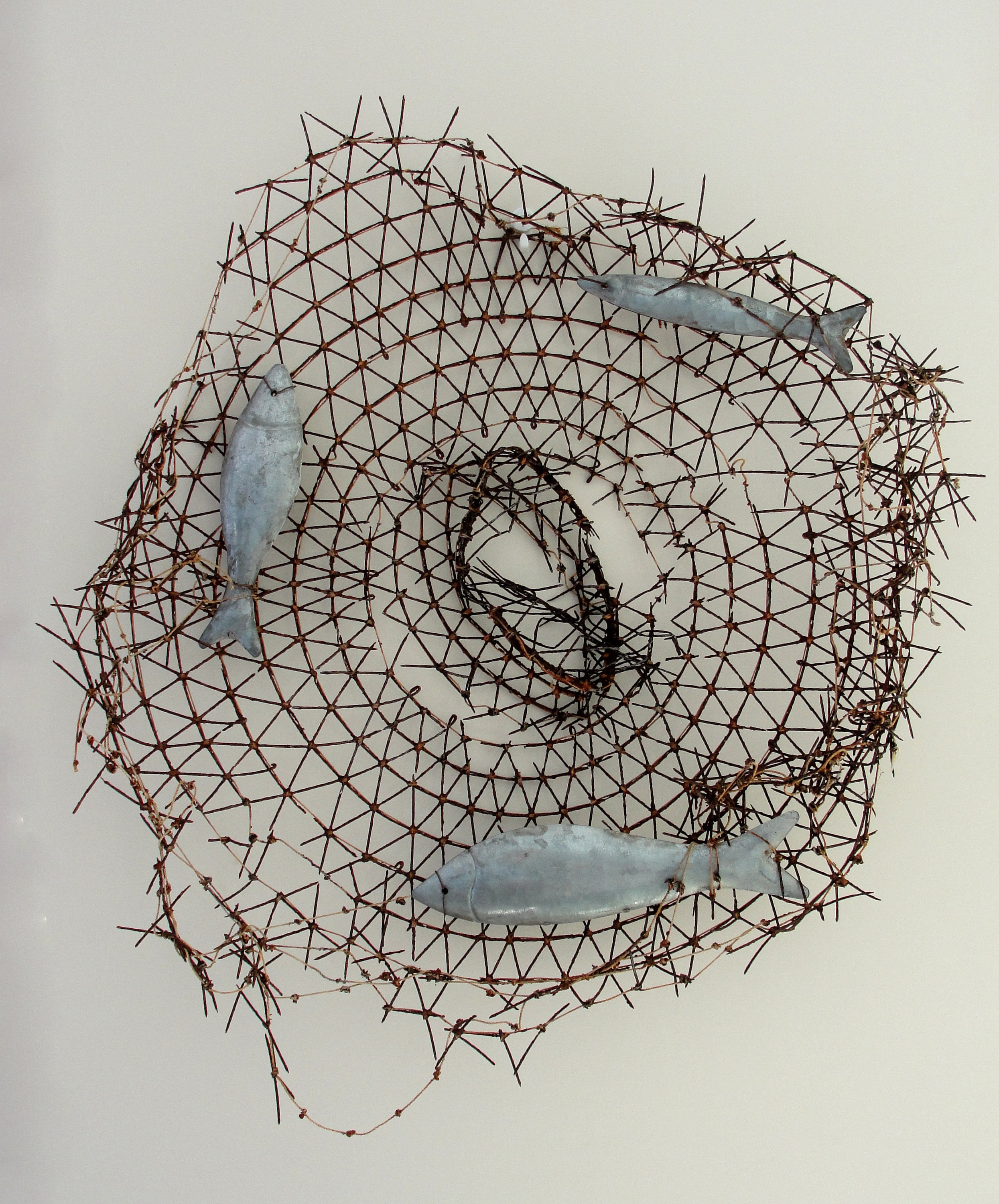 Ghost Net Art Installation, Fishing Net, Abstract Art, Beach Finds ...