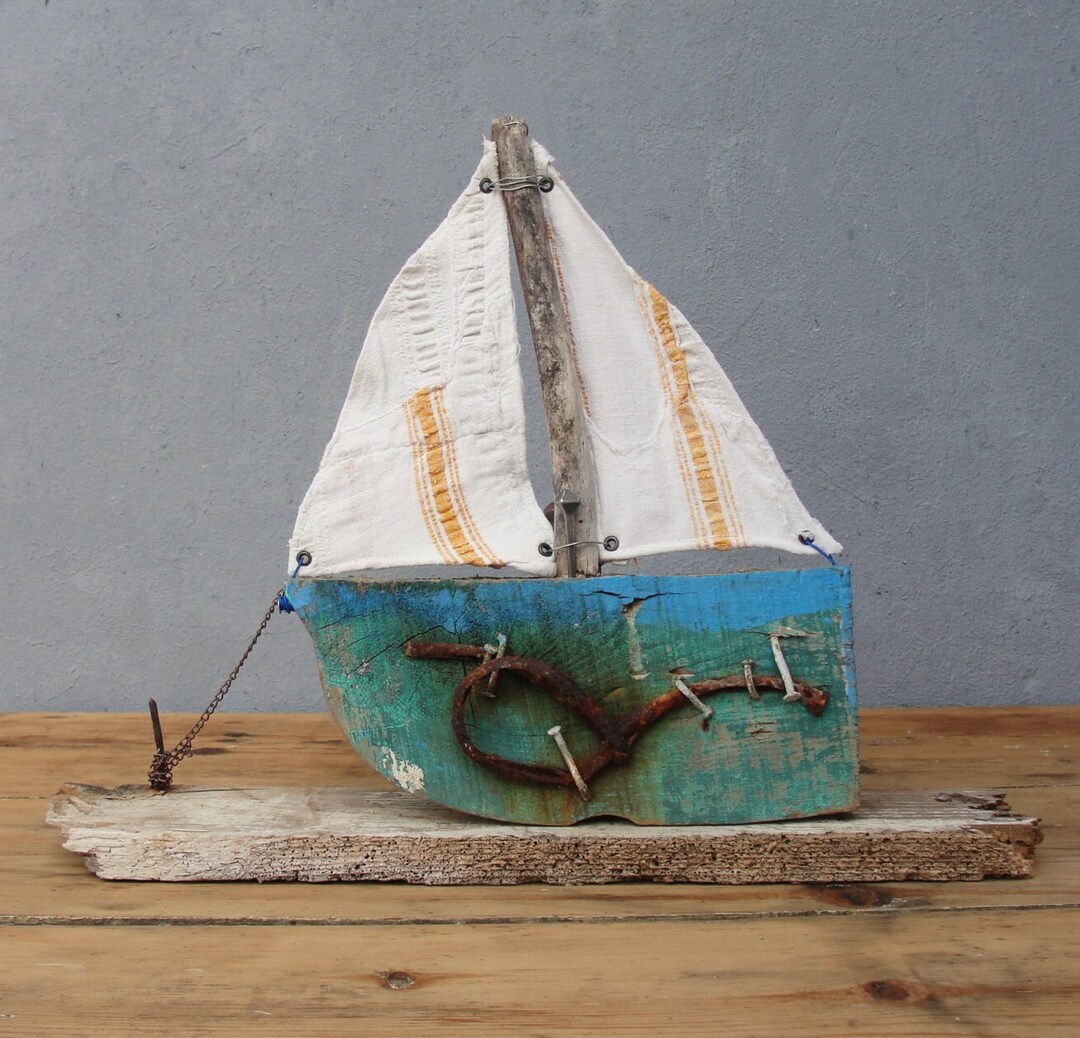 Rustic Ship Swept Ashore Boatwood, Driftwood Nautical Home Decor - Etsy