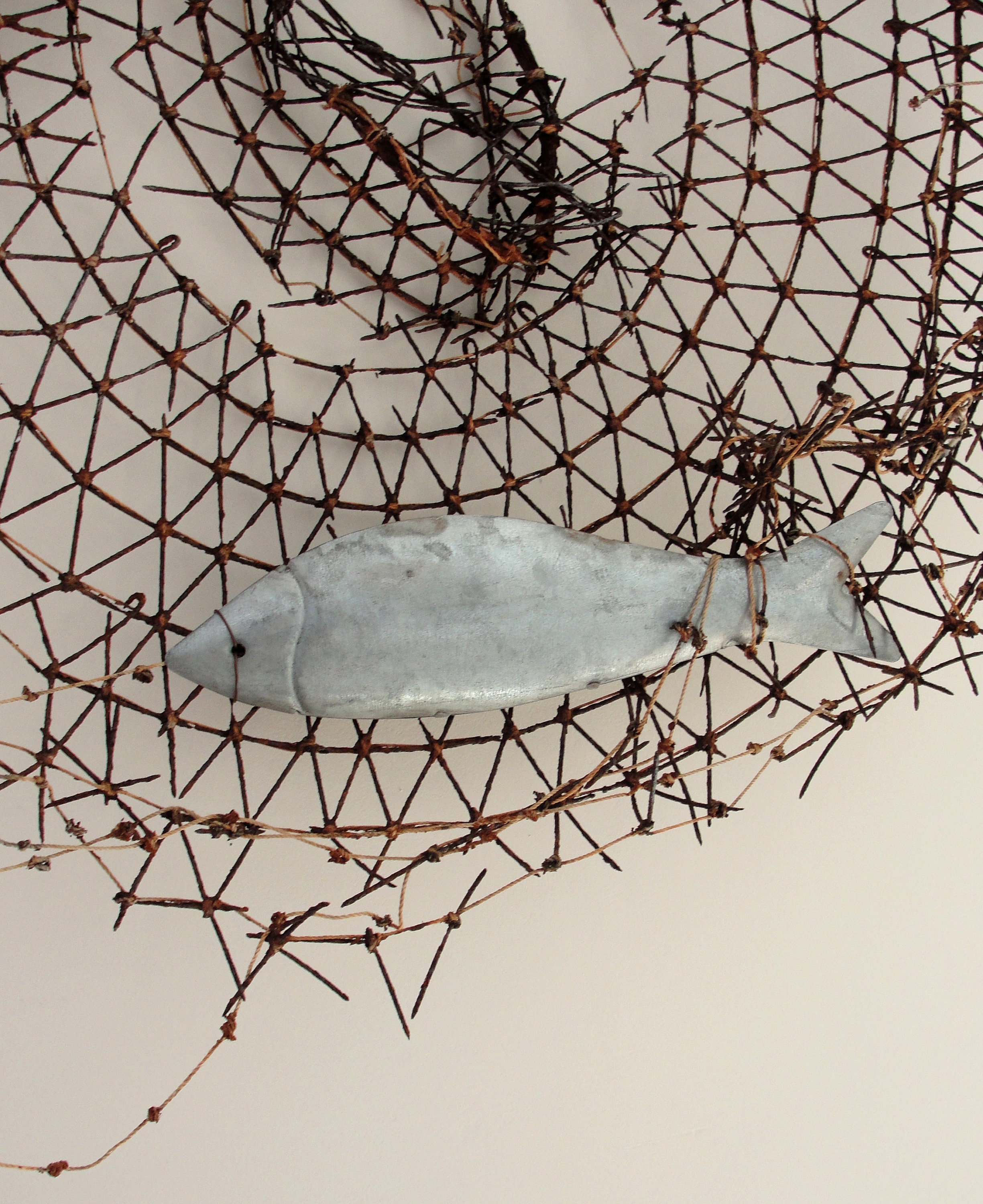 Ghost Net Art Installation, Fishing Net, Abstract Art, Beach Finds ...