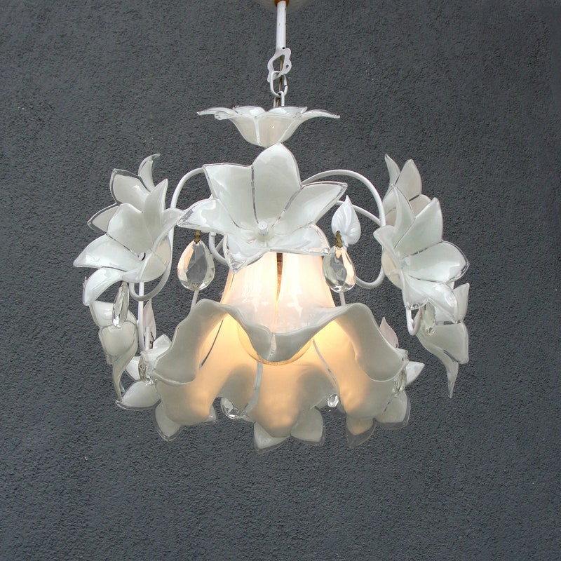 Flower Ceiling Chandelier - Etsy