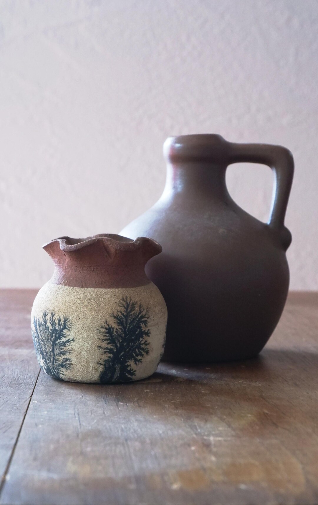 Vintage Studio Art Pottery, Plant Pots, Vases, Handmade Pottery, Set of ...