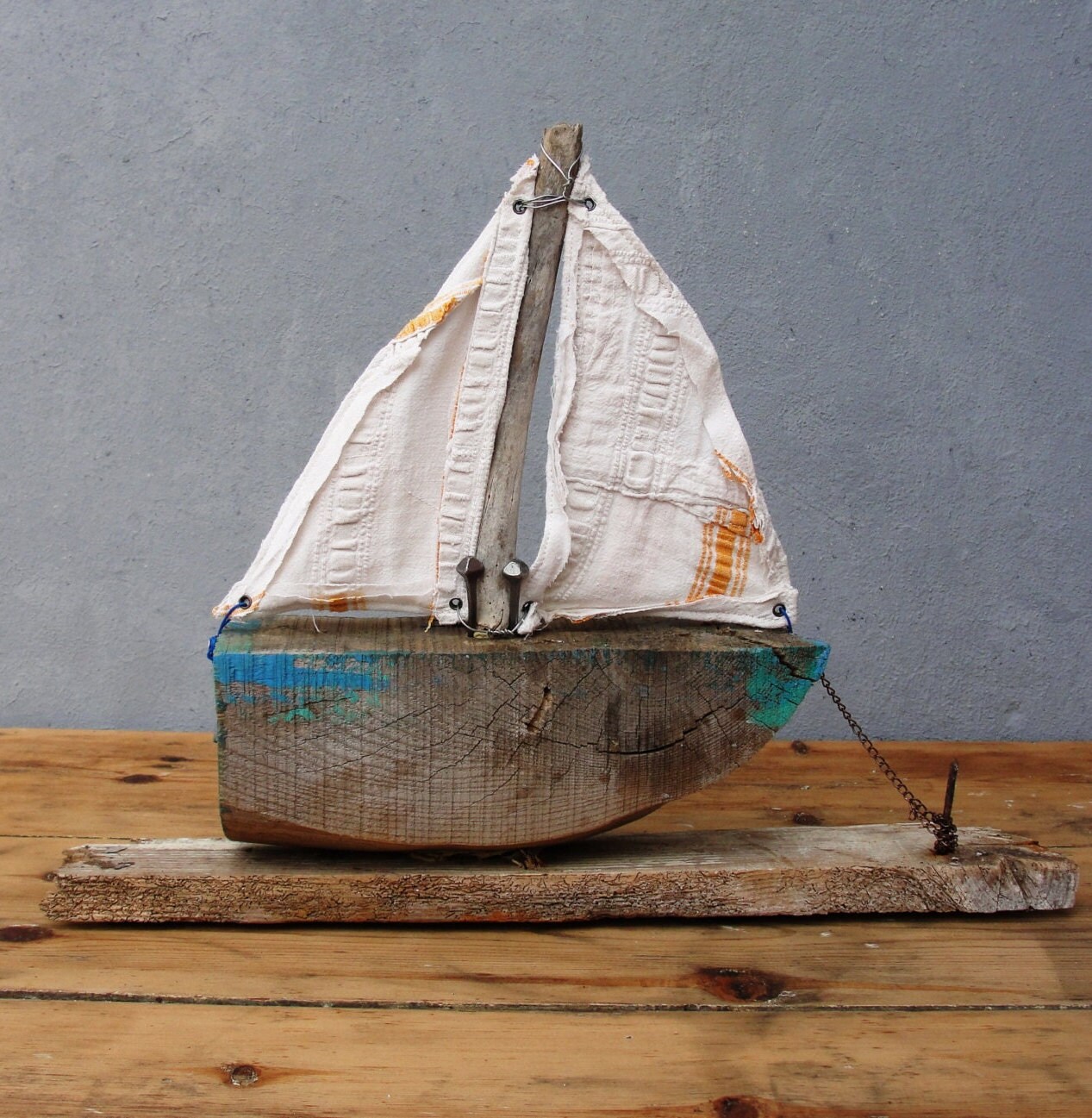 Rustic Ship Swept Ashore Boatwood Driftwood Nautical Home - Etsy