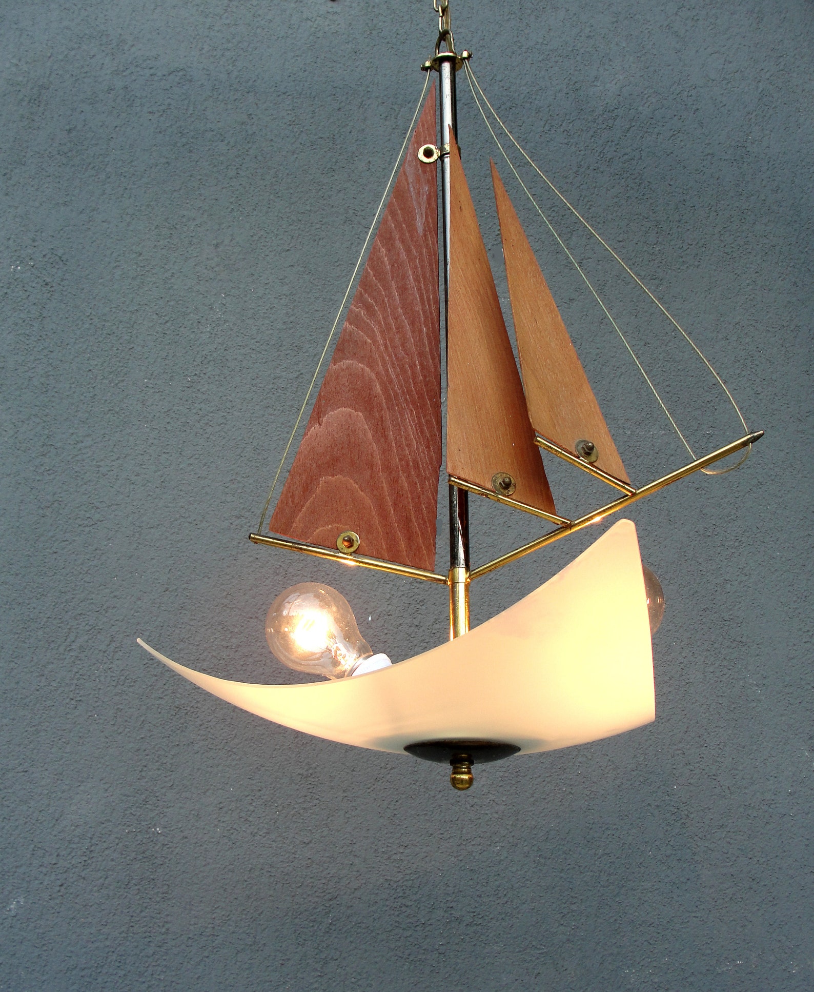 Sailboat Ceiling Light Nautical Ship Light Lamp Boat Lamp - Etsy
