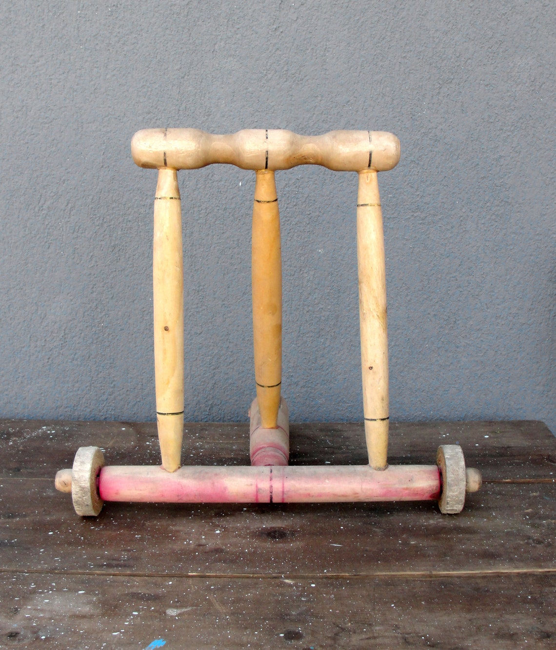 Primitive Vintage Wooden Baby Walker 1950's Shabby Rustic - Etsy