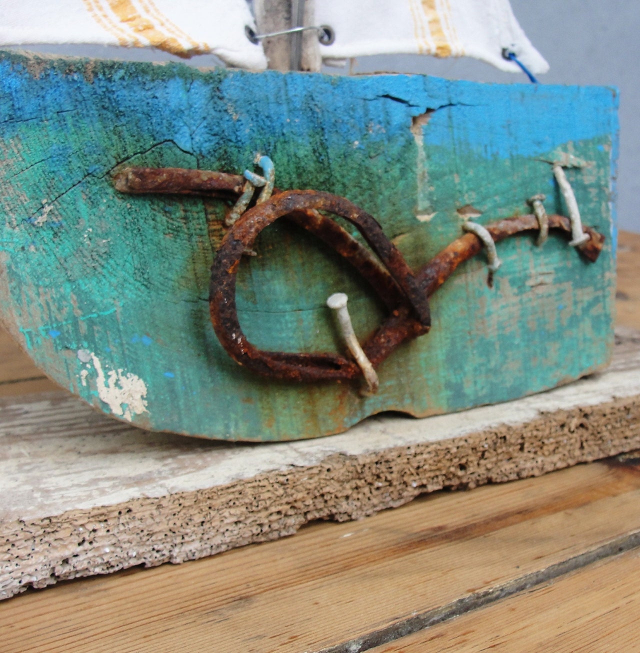 Rustic Ship Swept Ashore Boatwood Driftwood Nautical Home - Etsy
