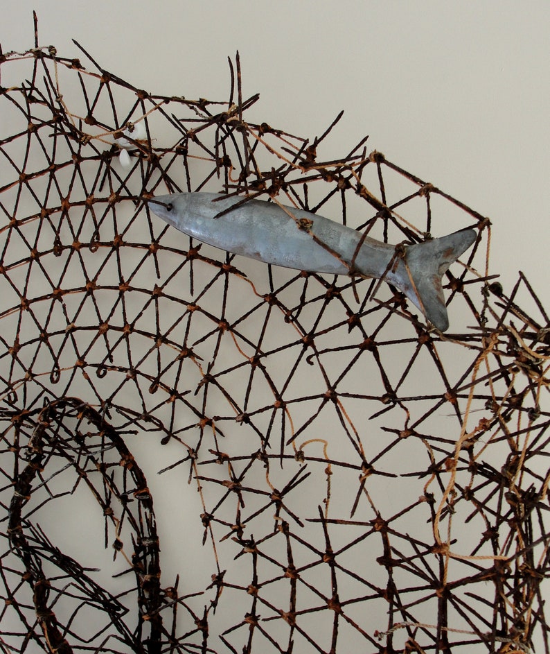 Ghost Net Art Installation Fishing Net Abstract Art Beach - Etsy