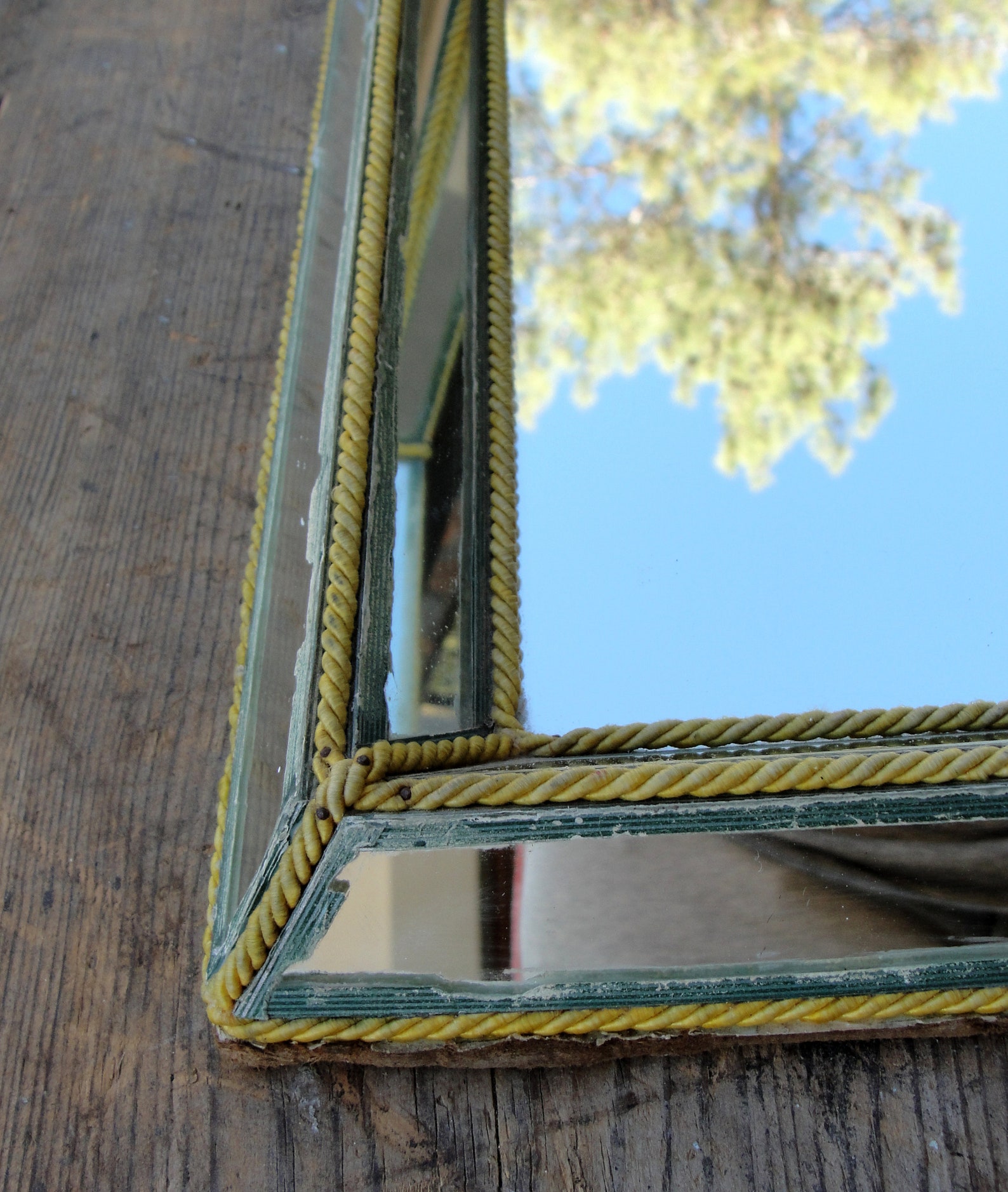 Cushion Mirror Wooden Frame Handmade Rustic Mirror - Etsy