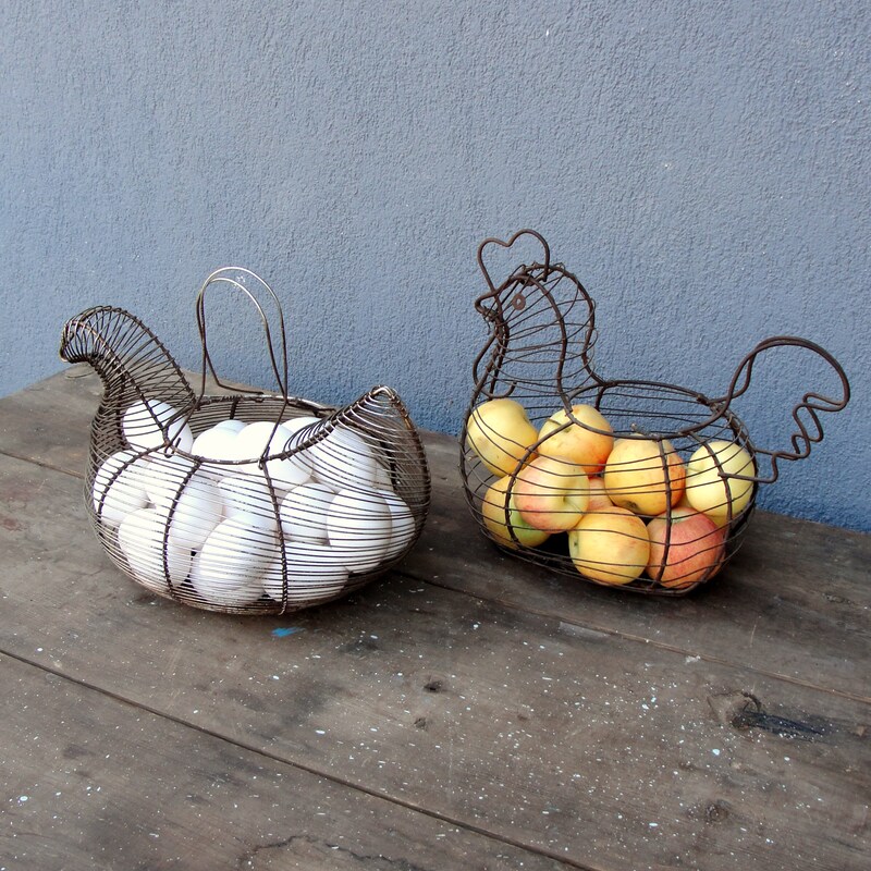Chicken Wire Basket - Etsy