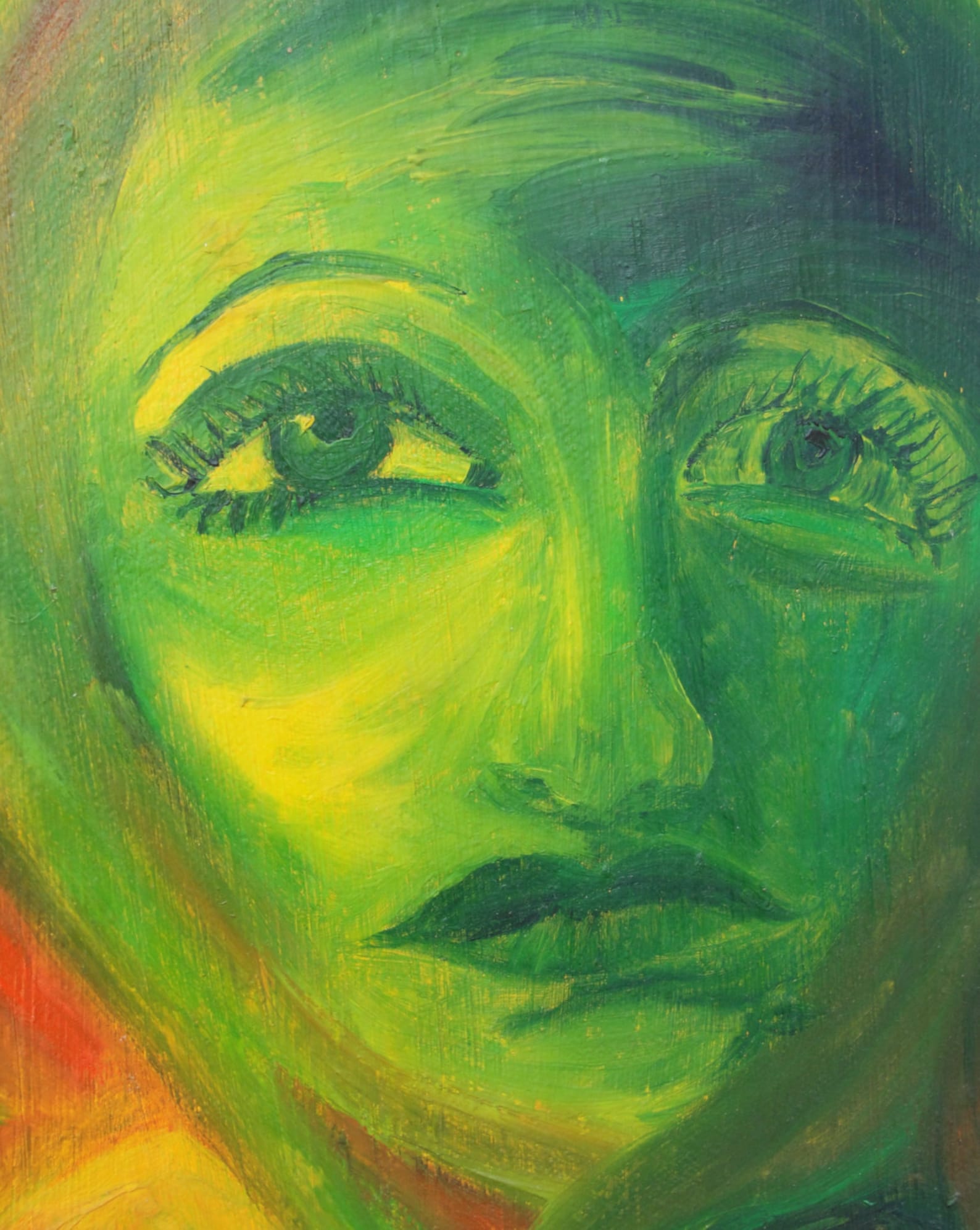 Feelings Portrait Original Oil Painting Faces and Emotions - Etsy