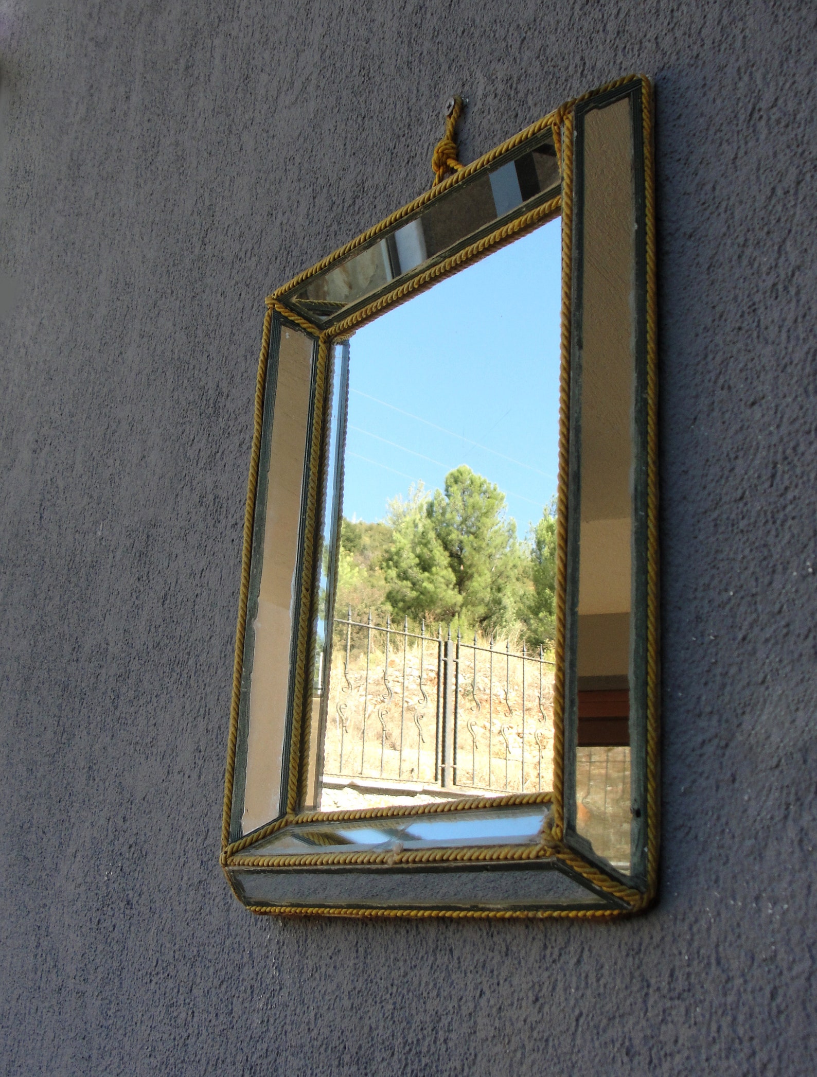 Cushion Mirror Wooden Frame Handmade Rustic Mirror - Etsy