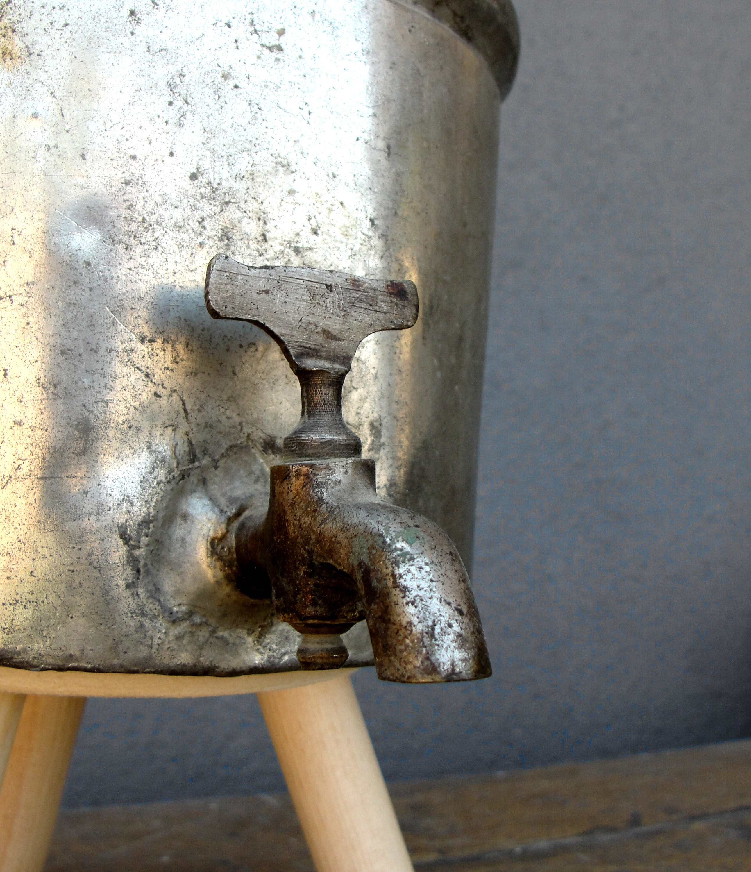 Vintage Cold Water Container With Tap Tiffin Vintage Tinned | Etsy