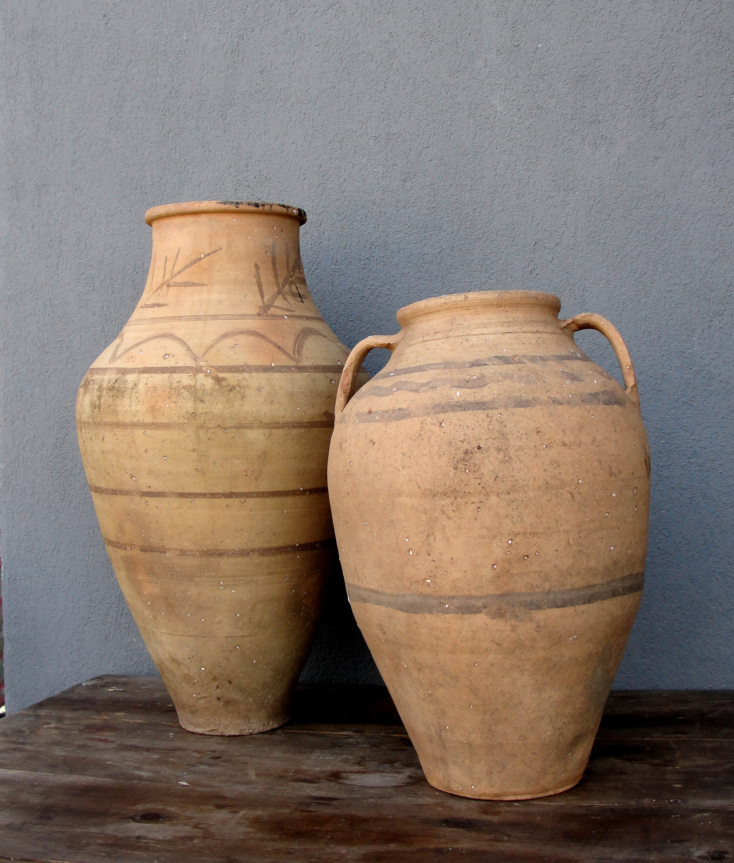 Vintage Large Clay Pot Earthenware Cauldron Large Pottery - Etsy