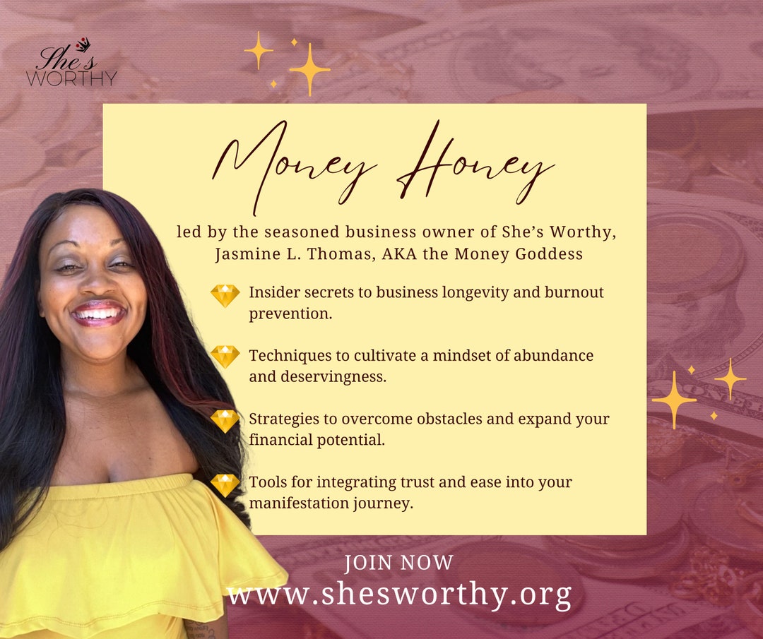 Money Honey Course, Digital Download Manifestation, Money Magnet ...
