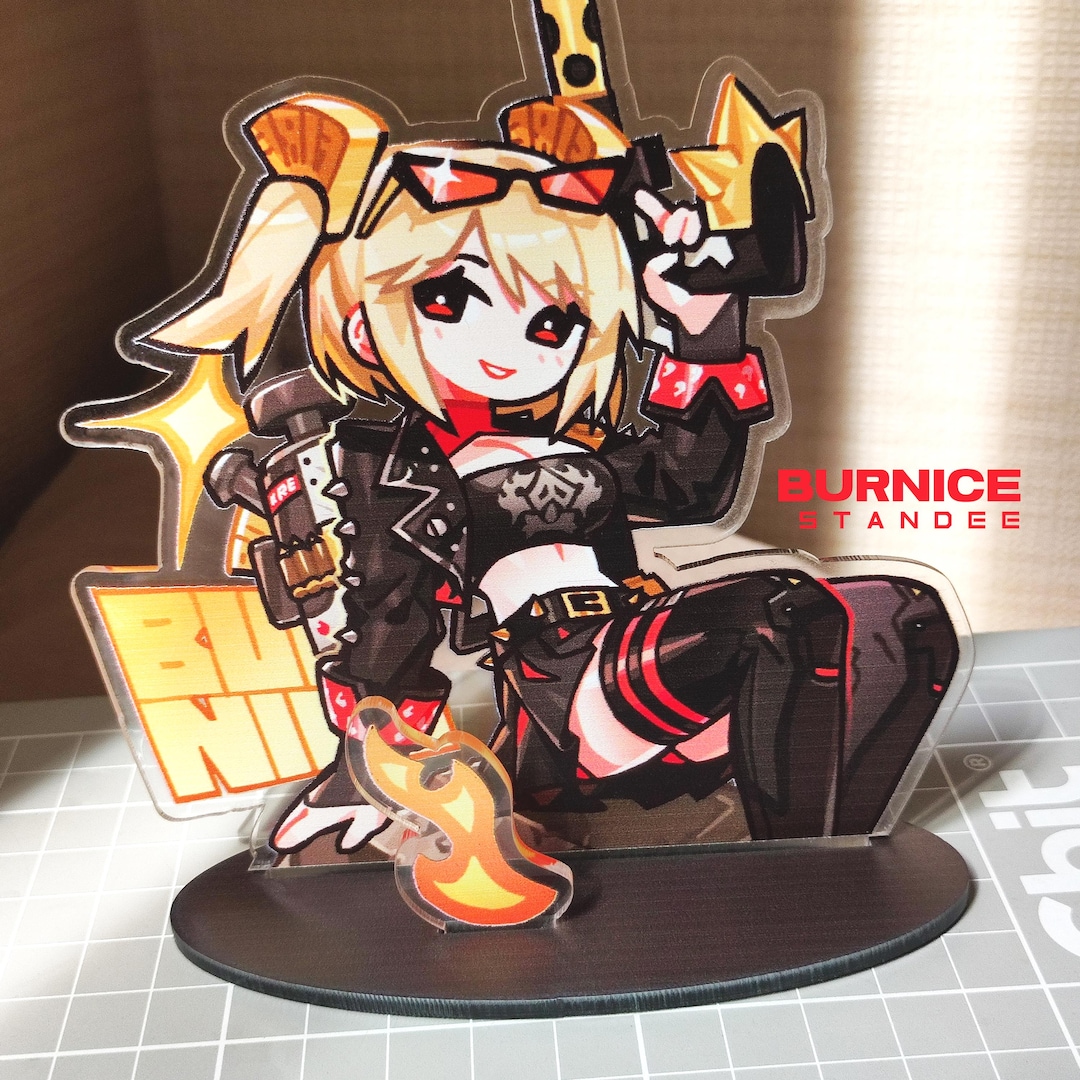 Burnice Standee, Zenless Zone Zero - Etsy