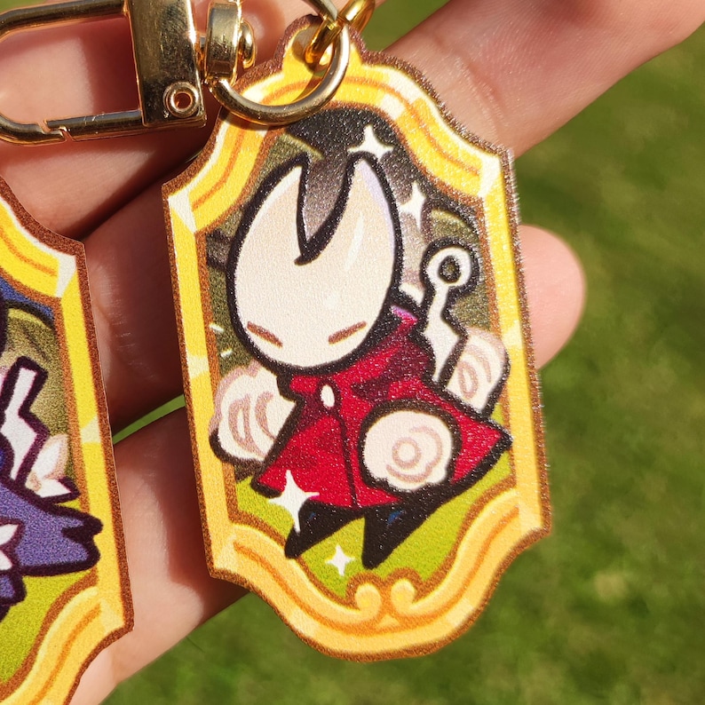 Hollow Knight & Hornet Keychains, Silksong - Etsy