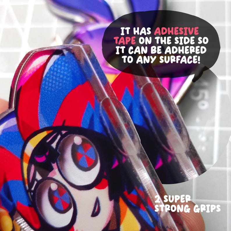 Digital Circus Peekers: Ponmi & Jax, for Desktop Monitors, TADC - Etsy