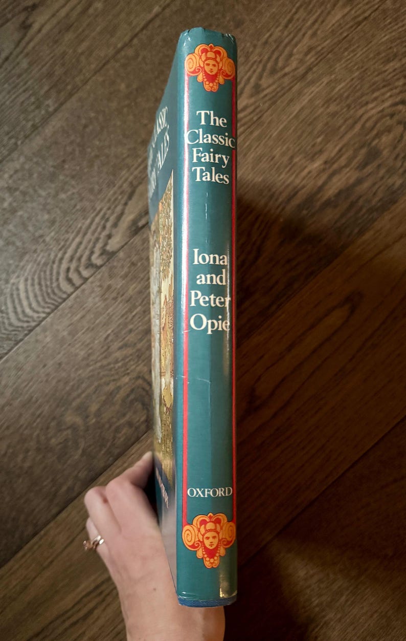 The Classic Fairy Tales by Iona and Peter Opie, First Edition Hardcover ...