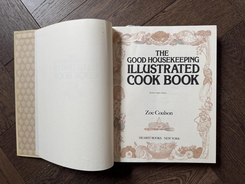 1980 Good Housekeeping Illustrated Cookbook - Etsy