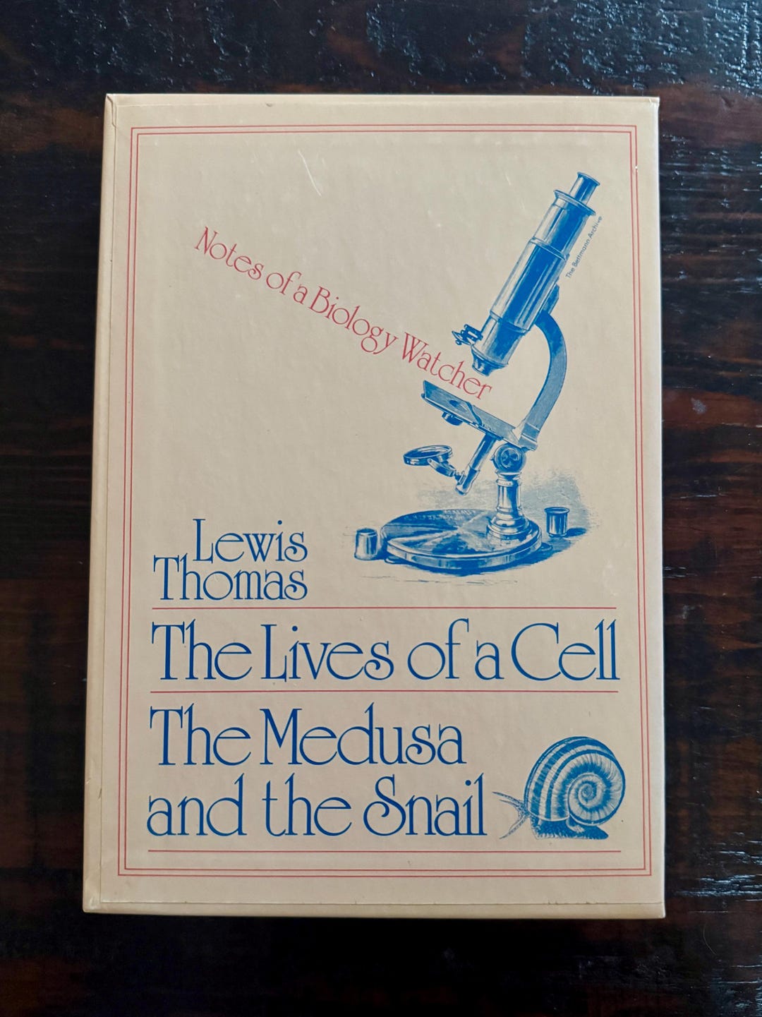 1975 Vintage Science Books Box Set, the Lives of a Cell: Notes of a ...