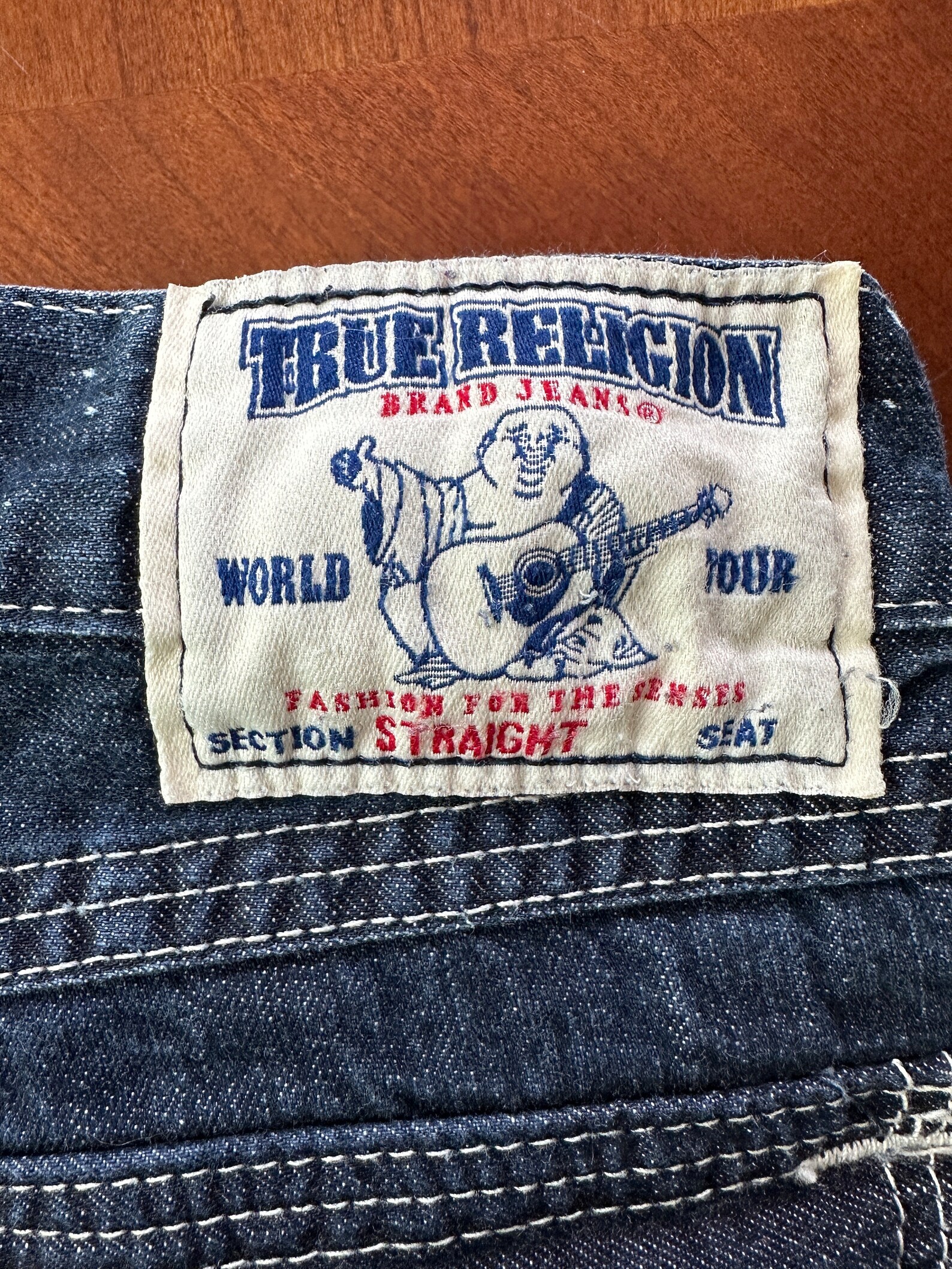 NEW Mens 36 Regular True Religion Jeans paint Washed on Legs - Etsy