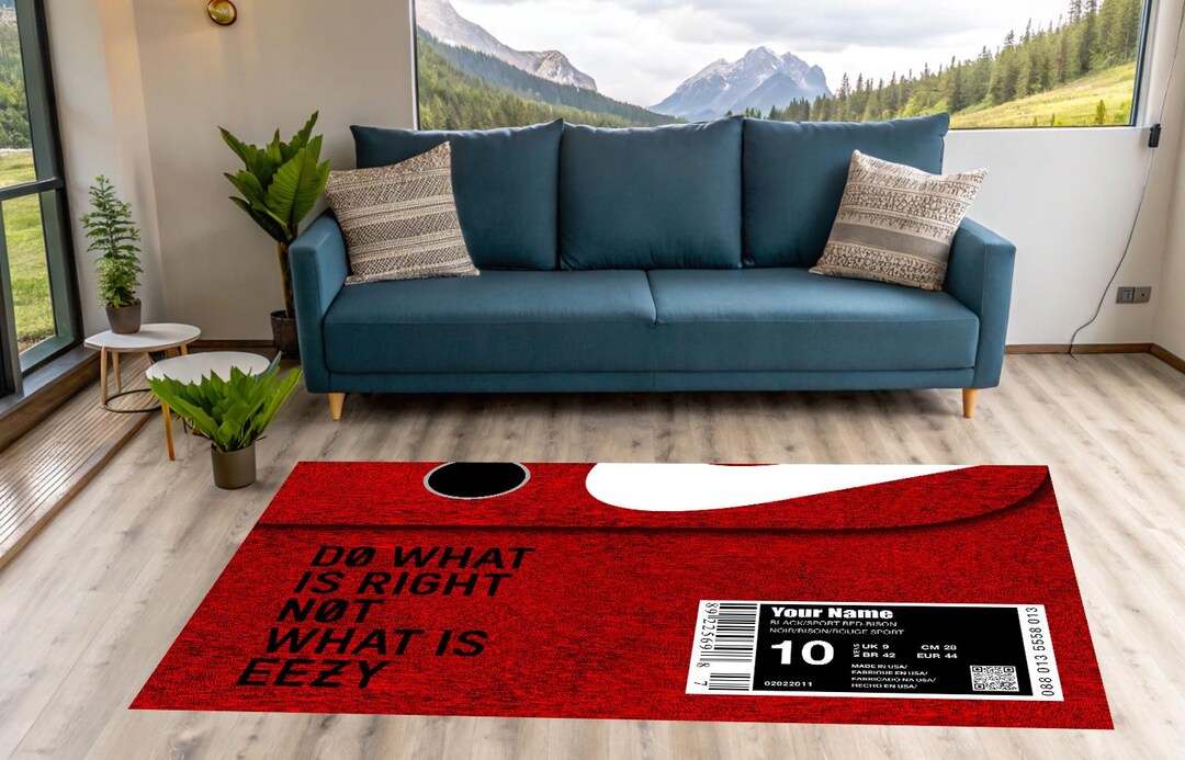 Do What is Right Not What İs Eezy, Trending Now, Custom Rug, Oversize ...