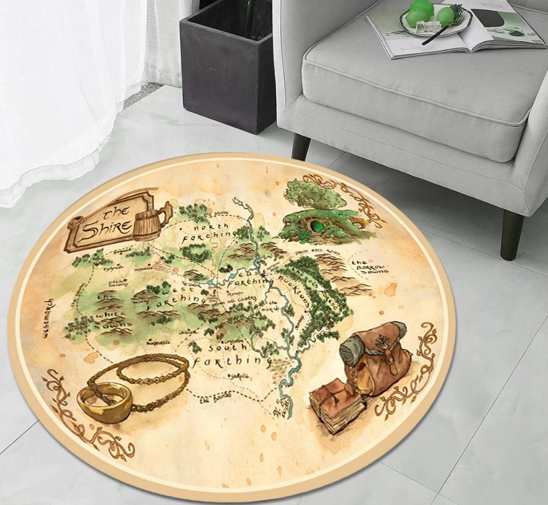 Map Rug,decorative Rugs for Living Room,rugs for Bedroom Aesthetic ...