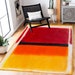 Rothko Area Rug, Art Rug, Bursh Rug, Machine Washable Carpet, Living ...